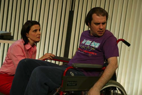 Kitty Martin as Dr Rosemary Bright (with James Wallace) in Perpetua for ...